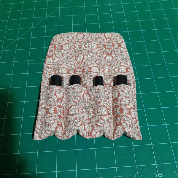 Essential Oil Pouch PATTERN | PDF Sewing Pattern | Essential Oil Bag ...