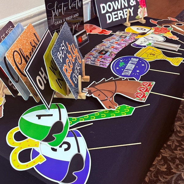 Luau Bundle, Photo Booth Props, 360 Photo Booth Props, Custom ...