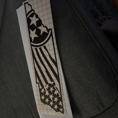 Tennessee Flag Letters 001 SVG PNG JPG Tennessee Vector Tristar Cricut ...