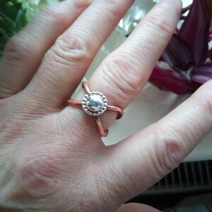 Large Scarf Ring Hammered Copper Scarf Slide Buckle. Hand - Etsy UK