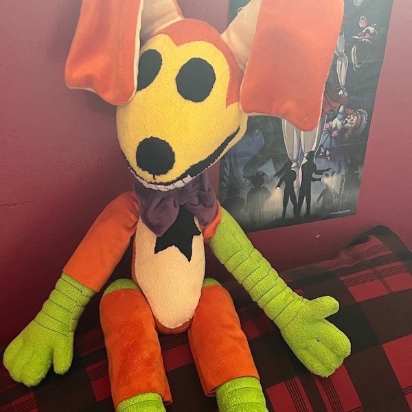 Pumpkin Rabbit the Walten Files Plush Toy - Etsy