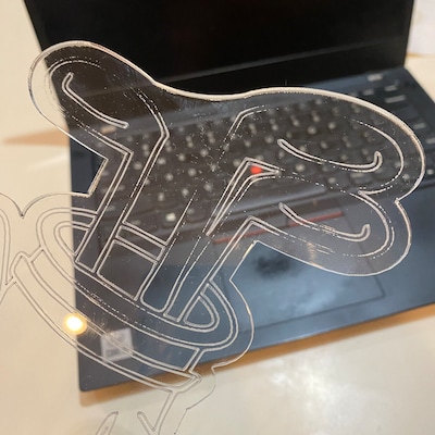 Golf Bag & Clubs Night Light up Table Lamp Golf Club Desk Sports LED ...