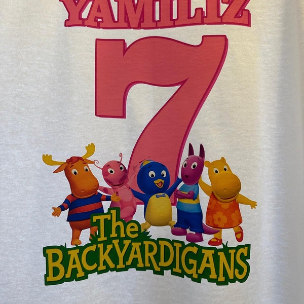 Printable the Backyardigans Iron on Transfer - Etsy