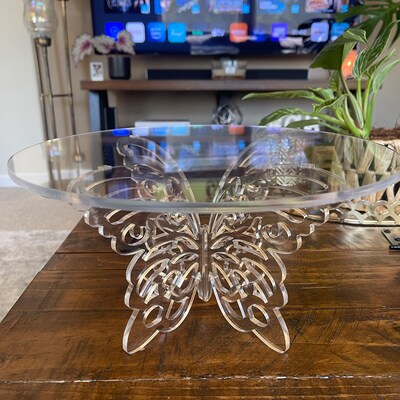 Butterfly Cake Stand Perfect for Wedding Decorations, Birthday Party ...