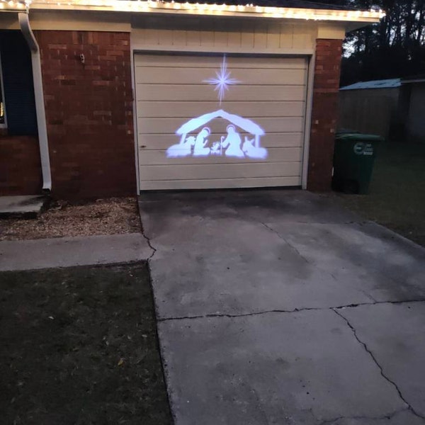 Nativity Scene Projector for Christmas Outdoor Lighting by Beffy Arts ...
