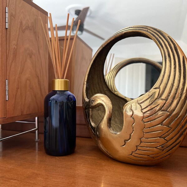 FOLLETTE Pottery Multicolored Vase Crystalline Glaze Ruffled Rim 11 - Etsy