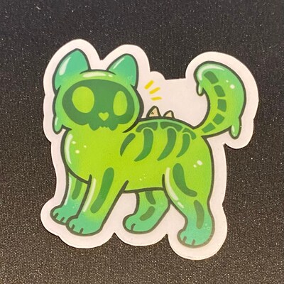 Slime Cat Shadowlands World of Warcraft Vinyl Weatherproof Clear ...