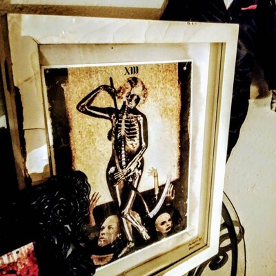Wall Art Freakshow Bearded Lady Sideshow Vintage Circus Brussels ...