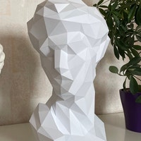 DIY 3D Human Skull Paper Model, Skull Paper 3D, Low Poly Human Skull ...