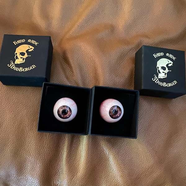 Complete Round Realistic Human Eyeball, Available in 6 Different Colors ...