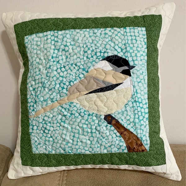 Chickadee Paper Piecing Pattern - Etsy