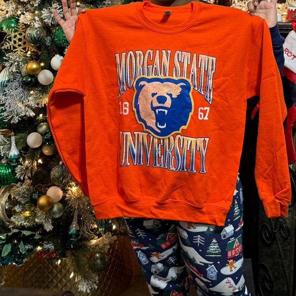 Morgan State University Sweatshirt - Etsy