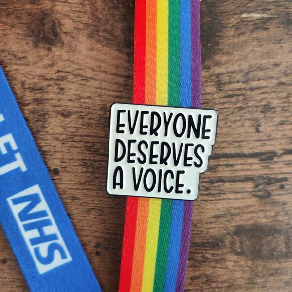 Communication Matters Enamel Pin Gift for Speech Therapist, SLP Pin ...