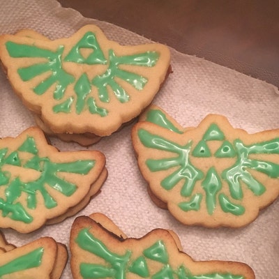 Zelda Cookie Cutter/hyrule Crest/loftwing Crest/nerd Cookie Cutters ...