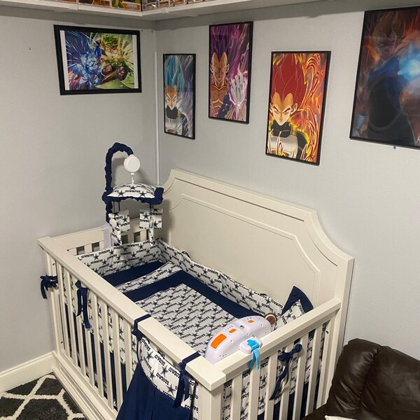 Michael Jordan NBA Basketball Custom Made 4pc Crib Bedding/ Toddler Set ...