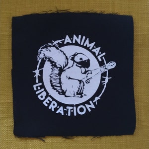 Animal Liberation Squirrel ALF Punk Patches-patches for Jackets-patch ...