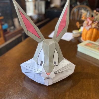 BUGS BUNNY DIY Looney Tunes Mask - Etsy