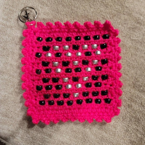 Beaded Fidget Square Crochet Pattern: Beginner Friendly, No Sew ...