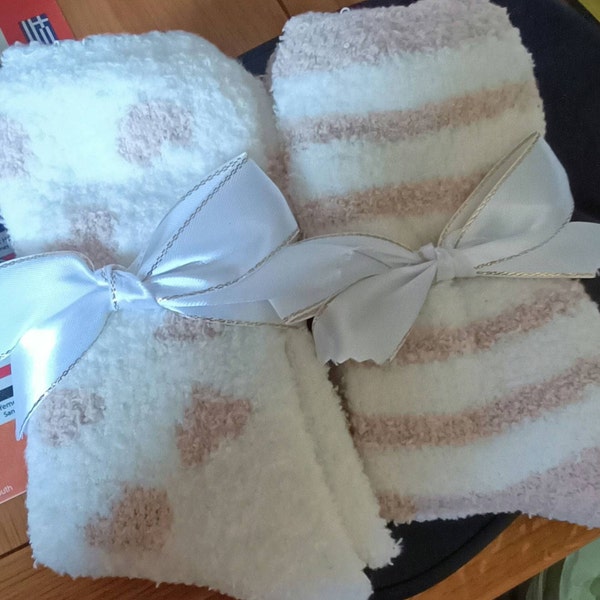 Fluffy Socks, Soft Socks, Pink Socks, Cream Socks, Party Socks, Gift ...