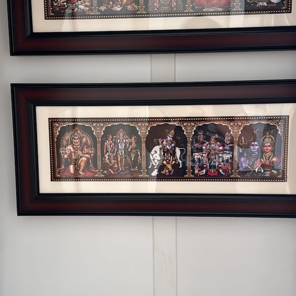 Buy Large All-in-one Religious Photo Frame of 16 God & Goddess ...