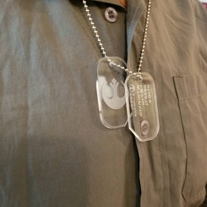 Star Wars-inspired Dog Tags Customized in Aurebesh - Etsy