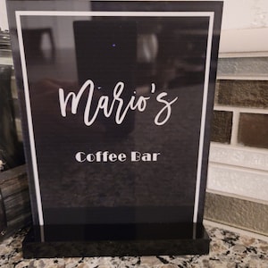 Custom Acrylic Wedding Table Sign Hashtag Photo Booth Photo Guest Book ...