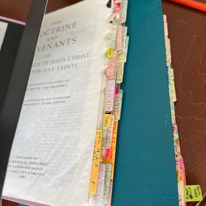 Mini Blushing Pink Gold Foil Bible Tabs Standard & Catholic/apocrypha ...