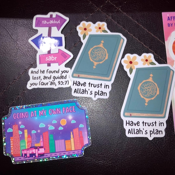 Trust Allah Vinyl Sticker Islamic Muslim Eid & Ramadan - Etsy
