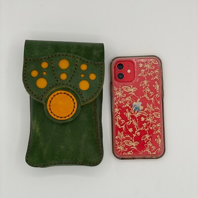 Small Crossbody Phone Bag Leather Pattern PDF - Etsy