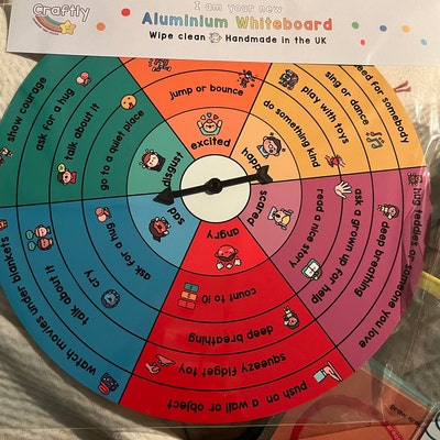 Children's Emotions Feelings Visual Board, Feelings Flashcards ...