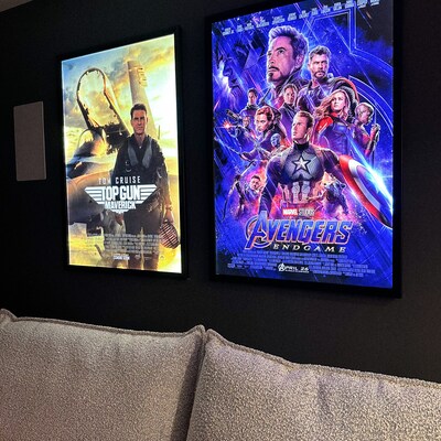 3-PACK Custom LED Light Box Poster Frames Made in USA - Etsy