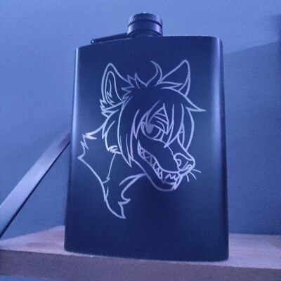 Avali Acrylic Rechargeable LED Badge Color Changing Clear Laser Cut ...