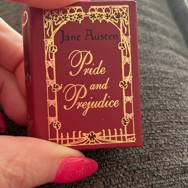Pride and Prejudice 2 Vol Set by Jane Austen Miniature Book - Etsy