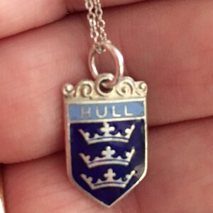 Silver Bracelet Charm Enamel Shield Chester Town Shield - Etsy UK