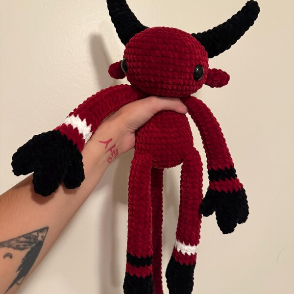 Big Demon - Crochet Pattern. Devil, Lucifer - Etsy