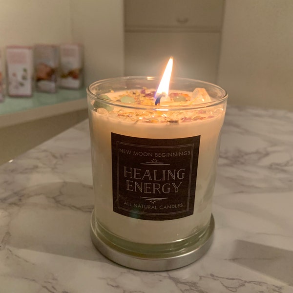 Healing Energy Candle Negative Energy Cleansing Soy Aromatherapy Candle ...