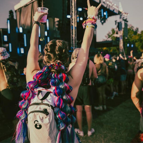 Custom Made Pigtail Braids Rave Braids, Festival Braids, Hair ...