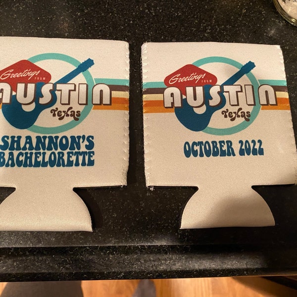 Austin Party Huggers. Austin Bachelorette or Birthday Party Favors ...