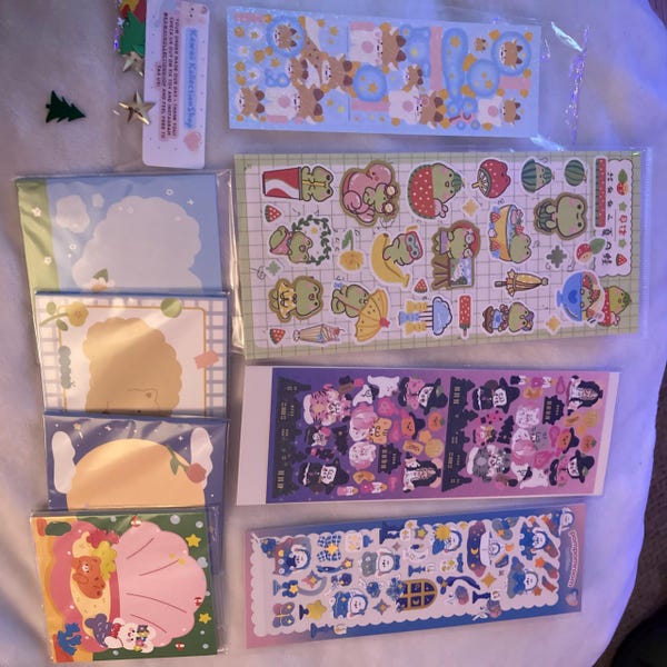 Kpop Stickers Toploader Sticker Sheets Polco Deco Sticker Sheets Korean ...