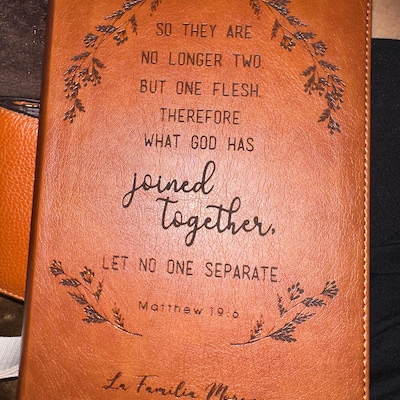 Custom ESV Pocket Bible Small Bible Custom Bible Engraved English ...