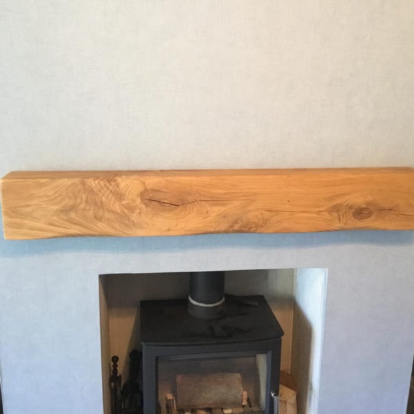 Rustic Mantle Beam All Sizes, Oiled, Pre-drilled, Free Fixings ...