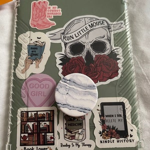 Fictional Men Lollipop Vinyl Sticker Romance Book Kindle Sticker - Etsy