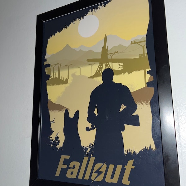 Fallout Poster, Fallout Game Art, Video Game Art, Computer Game Poster ...