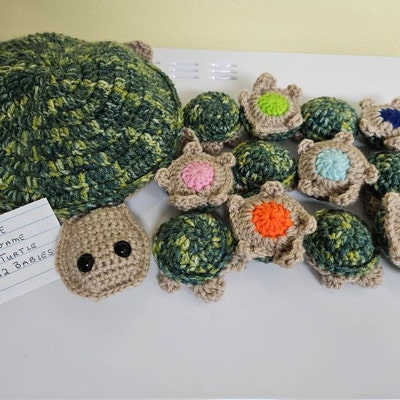 The ORIGINAL Turtle Memory Game PATTERN English Pdf ORIGINAL Stitched ...