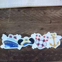 Cruise Landmarks Transparent Laptop Sticker/ Castaway Cay Wanderlust ...