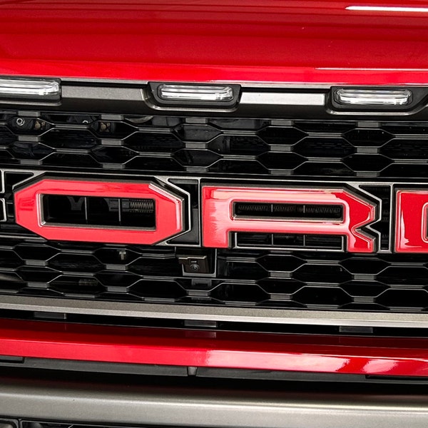 Tufskinz | Grille Letter Overlays - Fits 2021-2023 F-150 Raptor - 4 ...