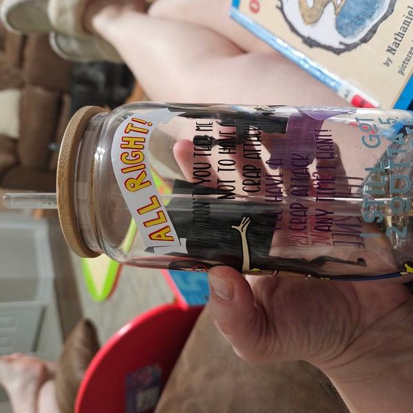 Sailor Jupiter Inspired Glass Cup 16oz - Etsy