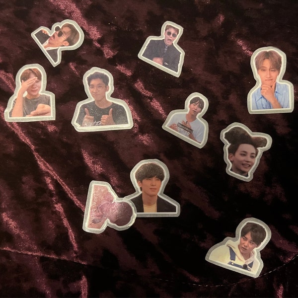 Handmade Ateez Meme Sticker Grab Bag Wooyoung Sticker Ateez San Sticker ...