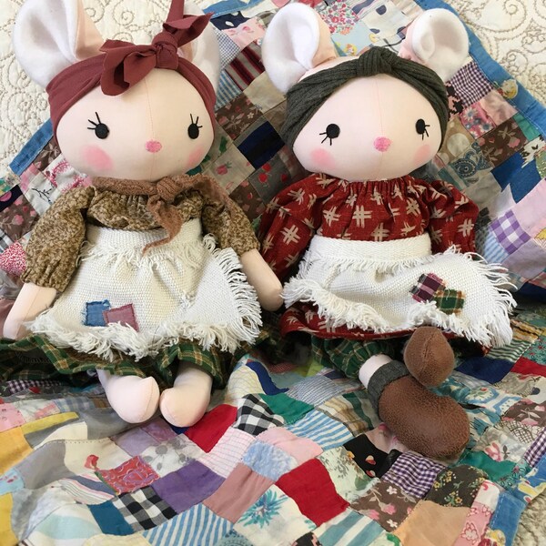 Lamb Sewing Pattern PDF - Make a Cloth Lamb Doll / Stuffed Animal Toy ...