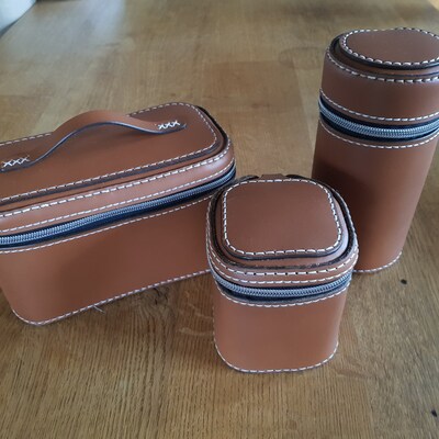 Leather Box Pattern Toiletry Bag Pattern Leather DIY Pdf Download ...